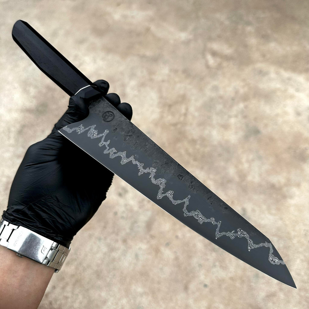 Made in Thailand handmade Damascus San Mai Gyuto Chef Knife – Siam Blades