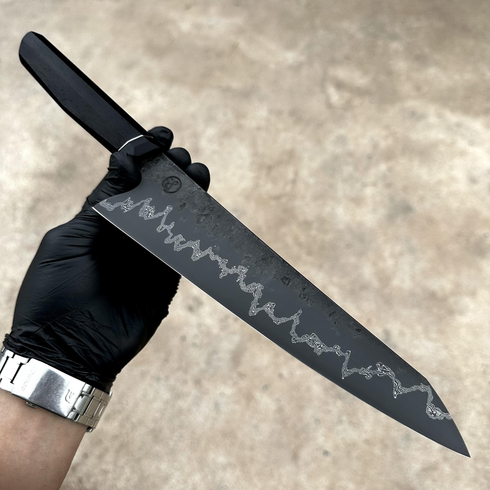 Made in Thailand handmade Damascus San Mai Gyuto Chef Knife – Siam Blades