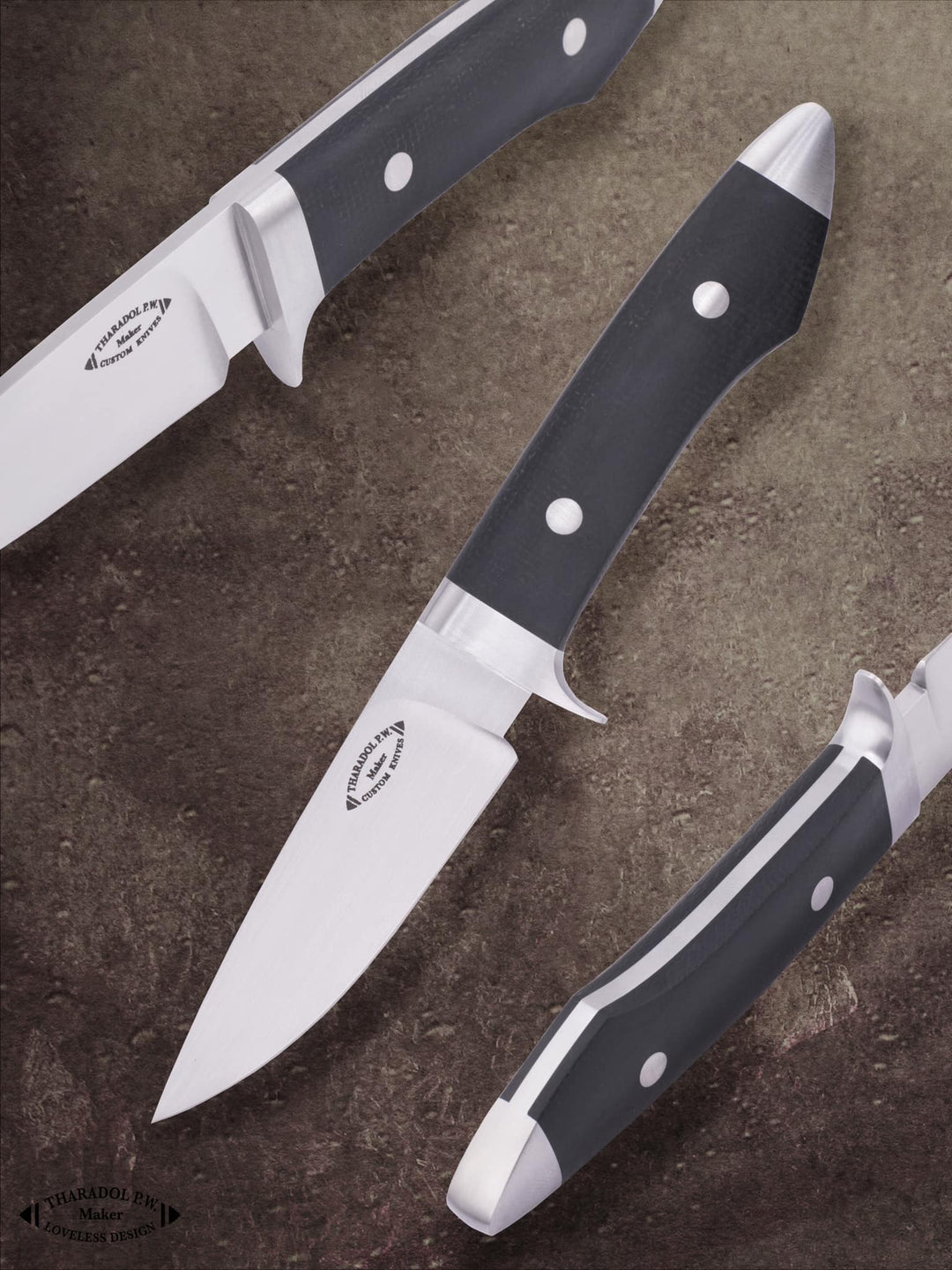 Full Integral Sendero Knife, Loveless Style Hunting Knife – Siam Blades