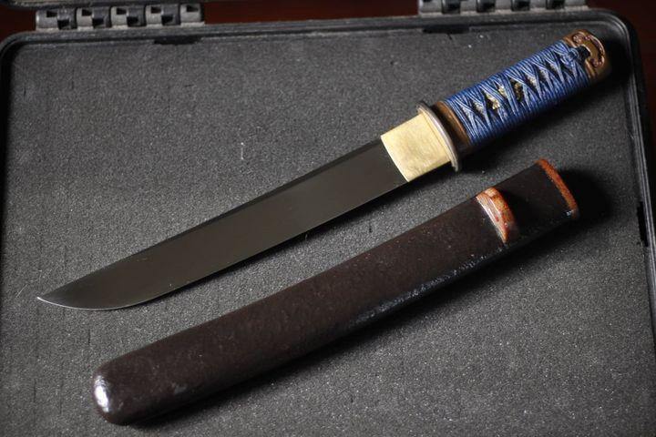 Hand Forged Japanese Nihonto Tanto blade, Handmade Japanese EDC blades ...
