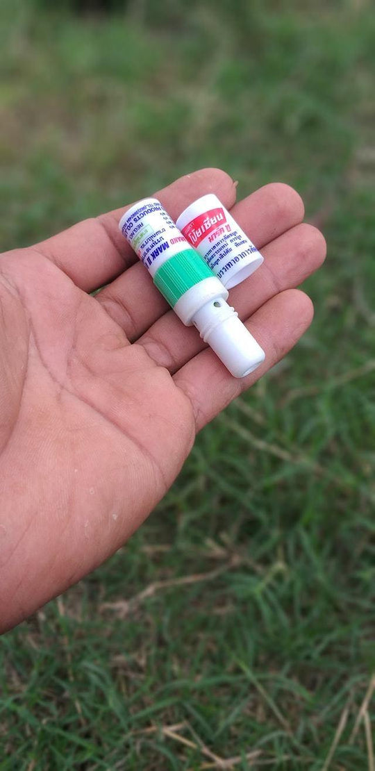 Thai Ya Dom ยาดม Hidden Knife Inhaler concealed hidden EDC Thai knives ...