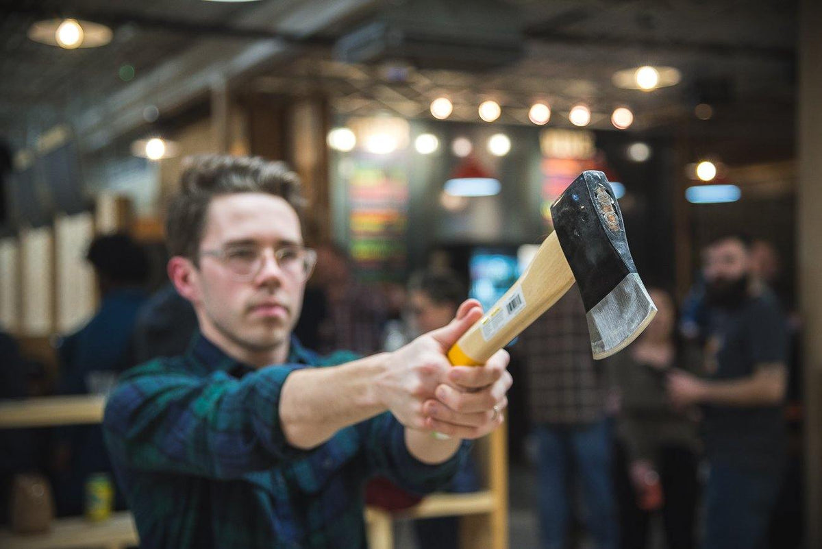 Shopro IATF League Throwing Camp Axe, BATL Axe Throwing League Hatchet ...