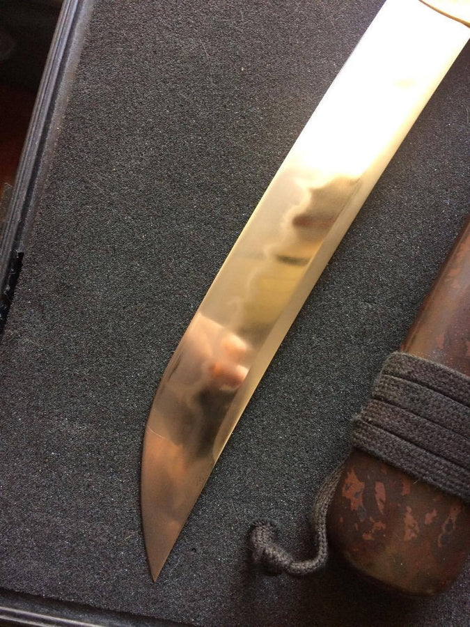 Japanese Kaiken Tanto blade. Hand Forged Traditional Tanto EDC Blade ...