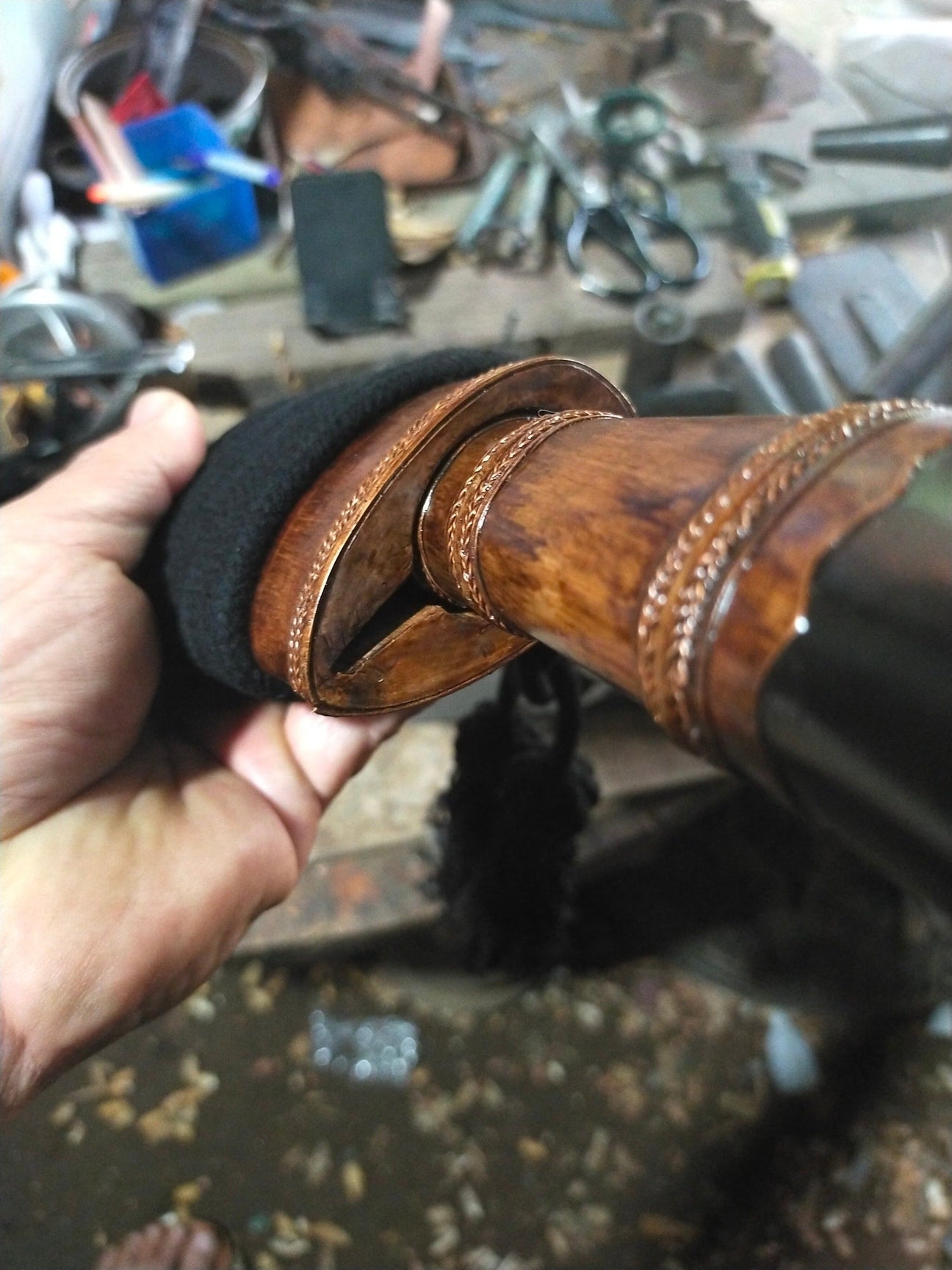 Hand Forged Ceremonial Thai Dhab Knife based on Thailand's Dha blades ...