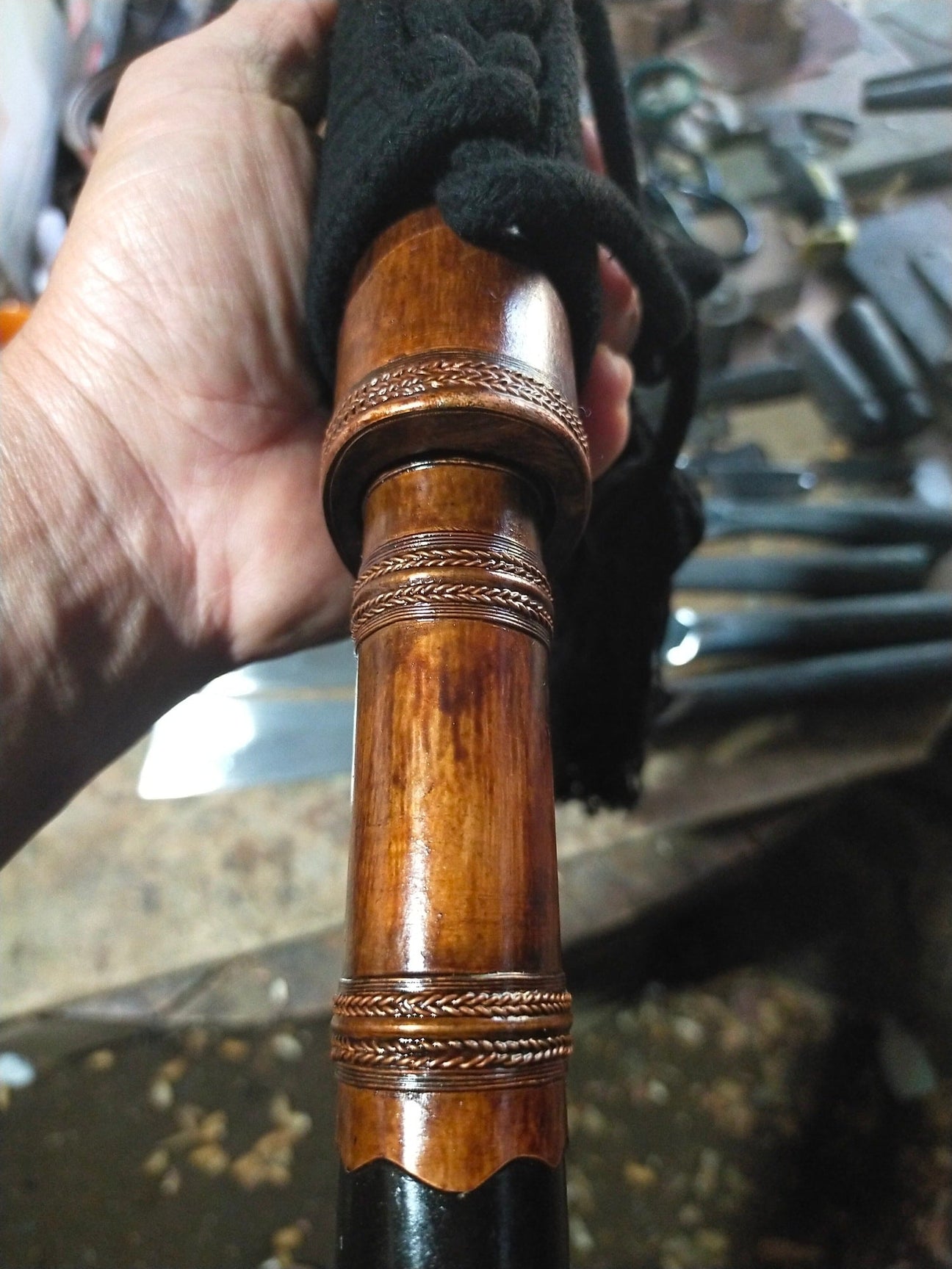 Hand Forged Ceremonial Thai Dhab Knife based on Thailand's Dha blades ...