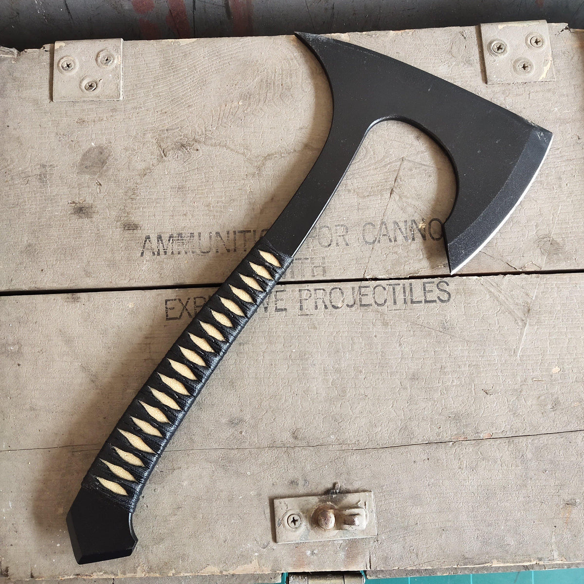 Siam Tactical Full Tang Tomahawk for Axe Throwing & Knife Throwing EDC ...