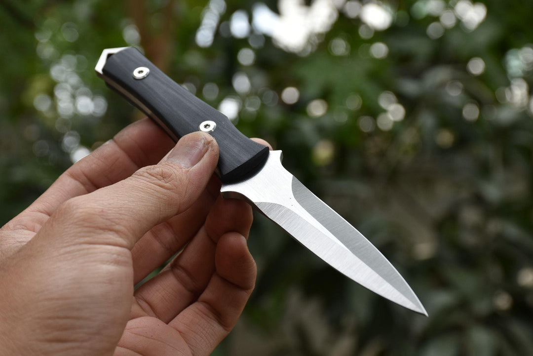 N695 EDC Boot Dagger Knife + Kydex Sheath. Thai Everyday Carry Knives ...