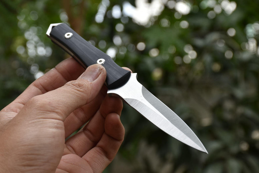 N695 EDC Boot Dagger Knife + Kydex Sheath. Thai Everyday Carry Knives ...