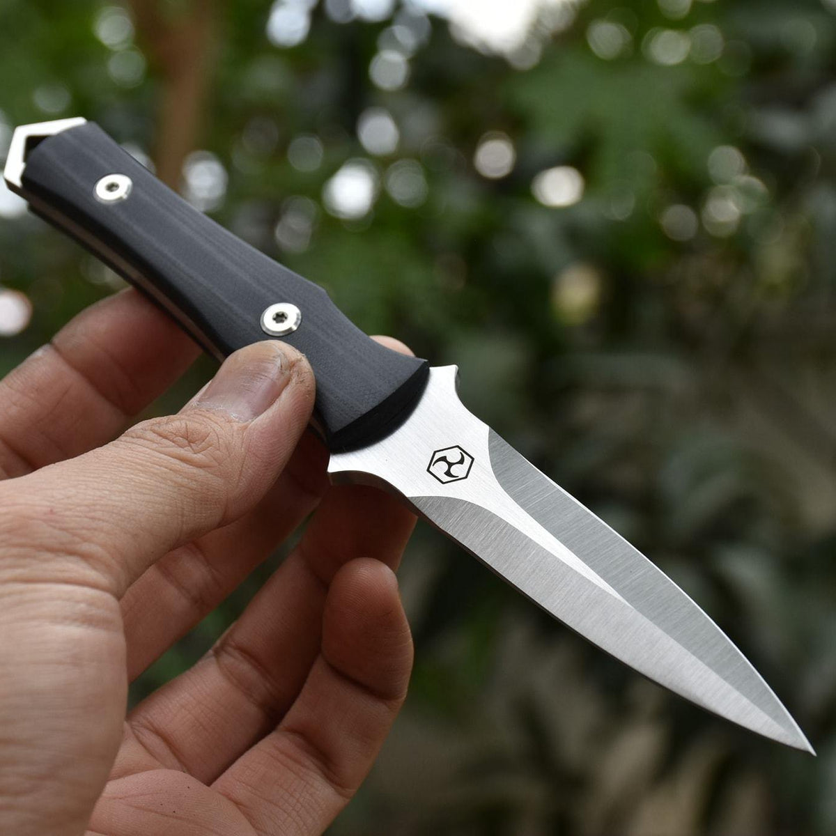 N695 EDC Boot Dagger Knife + Kydex Sheath. Thai Everyday Carry Knives ...