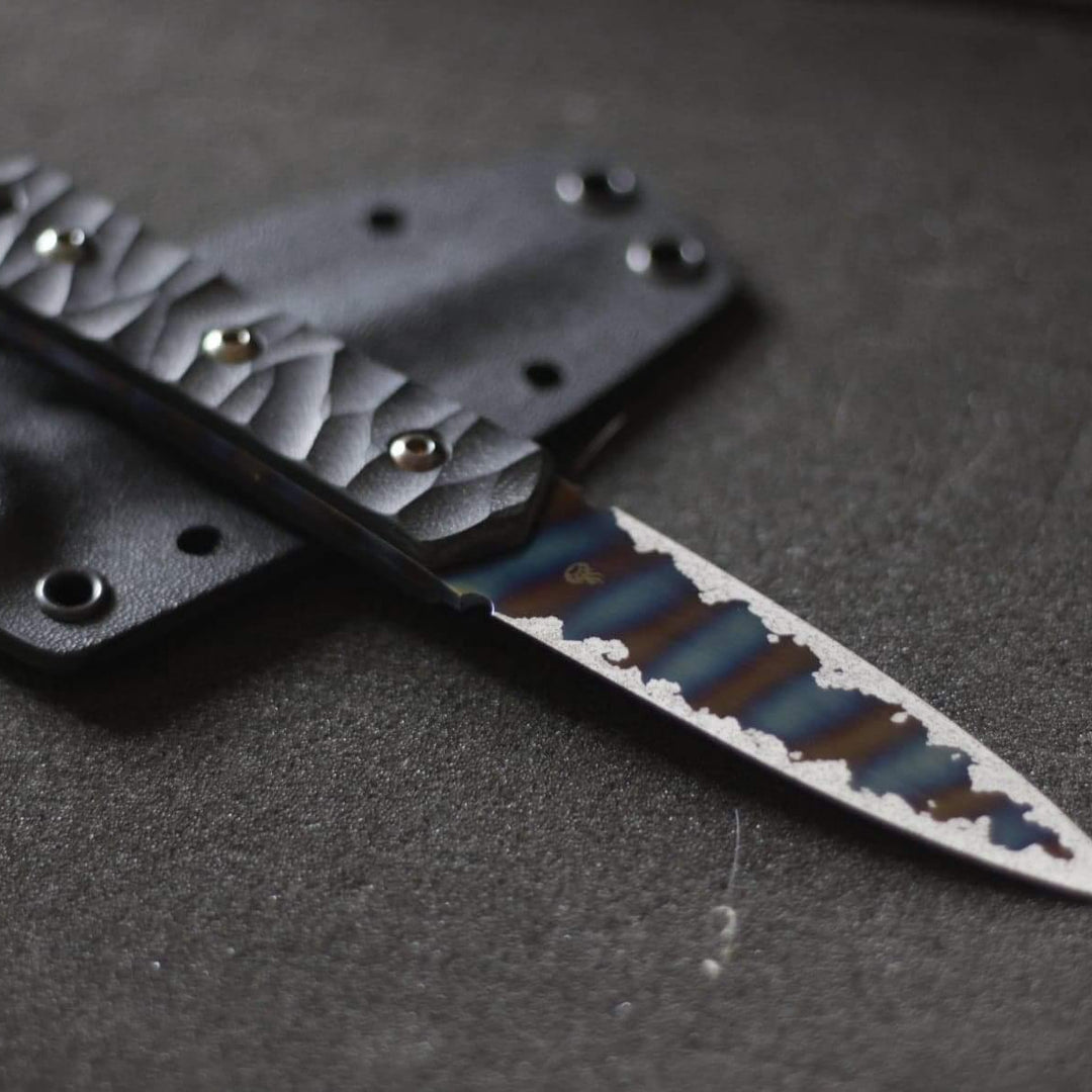 Japanese Style Hand Forged Sword, Handmade Custom Japanese Tanto Sword ...