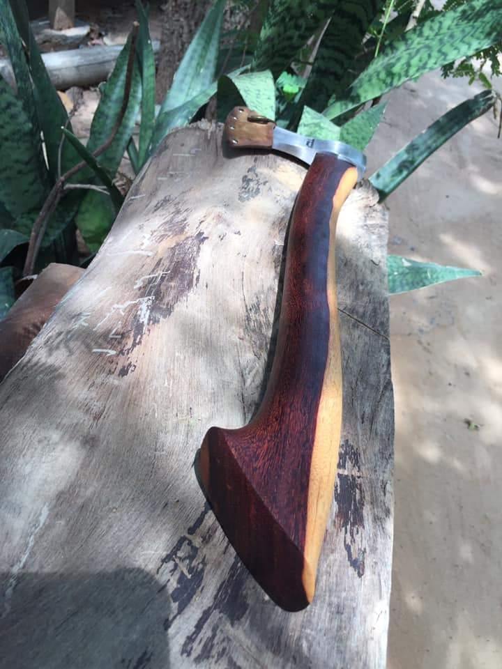 Hand Forged Thailand Axe, Handmade Axe Throwing Hatchets. Axe Leagues ...