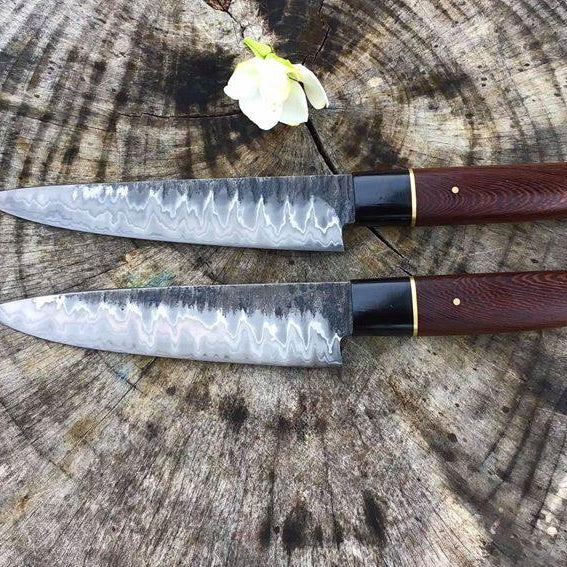 Japanese Style Hand Forged Sword, Handmade Custom Japanese Tanto Sword ...