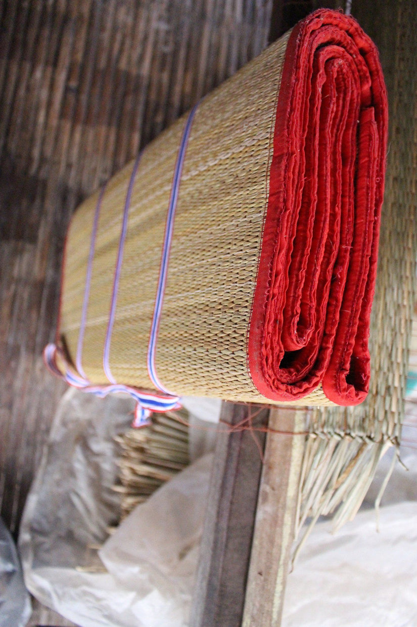 Handmade Thai Rattan Reed Mat Made in Thailand, Thai Yoga Beach Mats ...