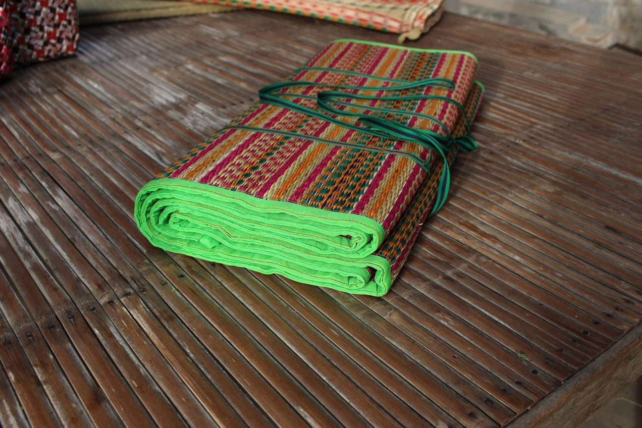 Handmade Thai Rattan Reed Mat Made in Thailand, Thai Yoga Beach Mats ...